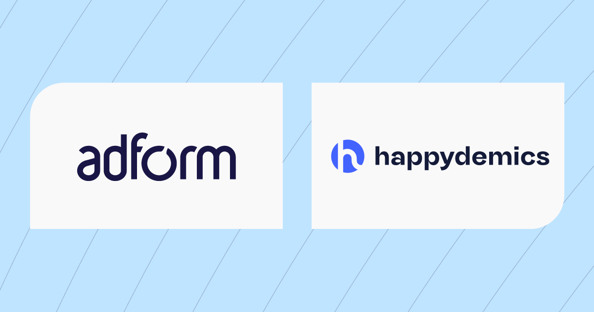 Adform and Happydemics strengthen partnership for enhanced global ...