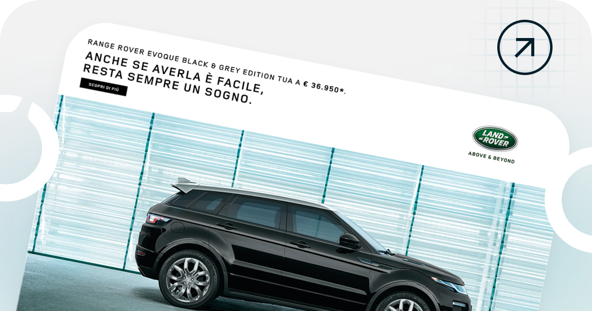 Floating Ad - Land Rover - Adform