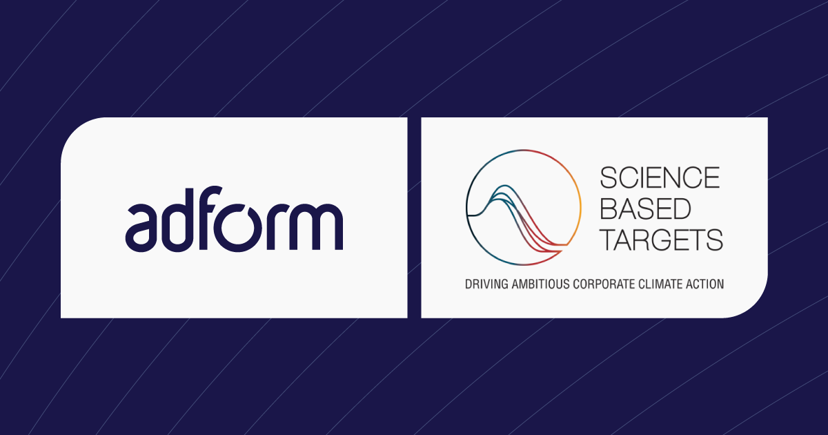Adform Joins UN-Backed Science Based Targets Initiative - Adform